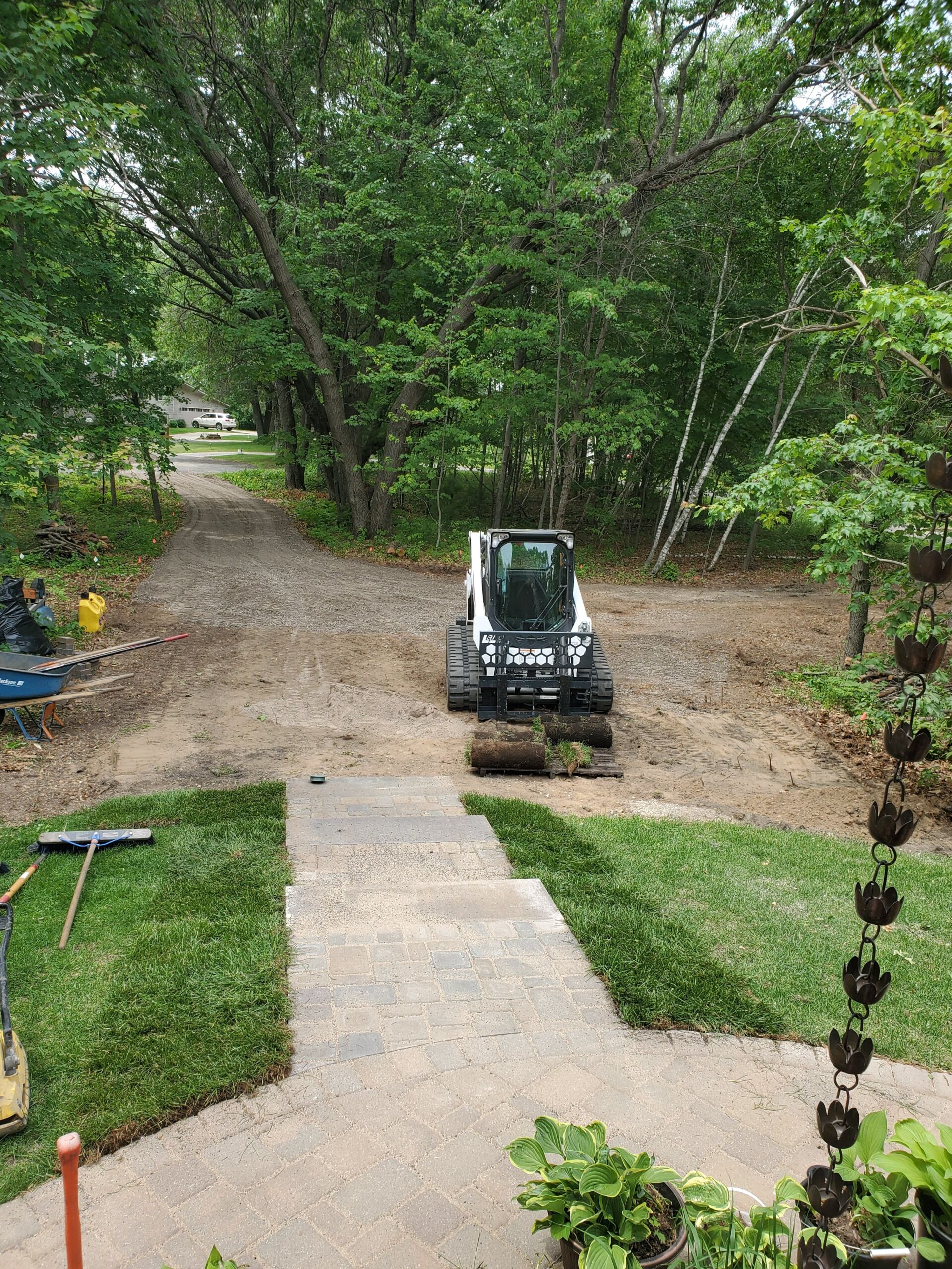Backwoods Retreat (BEFORE/AFTER) – Gary Anderson Landscaping